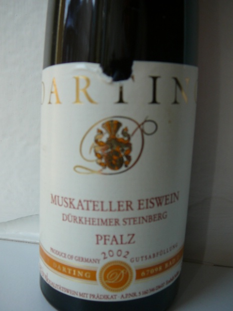 2002 Darting Dürkheimer Steinberg Muskateller Eiswein, Germany, Pfalz ...