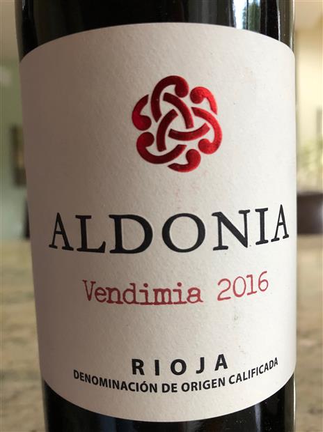 2019 Bodegas Aldonia Rioja Vendimia, Spain, La Rioja, Rioja - CellarTracker