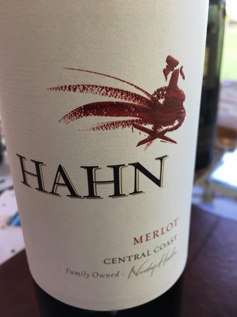 2015 Hahn Merlot, USA, California, Central Coast, Arroyo Seco ...
