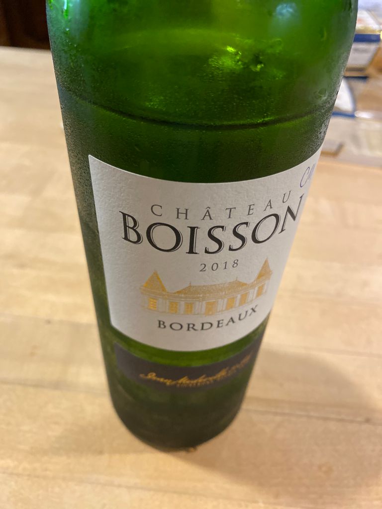 2022 Château Boisson Bordeaux Blanc, France, Bordeaux - CellarTracker