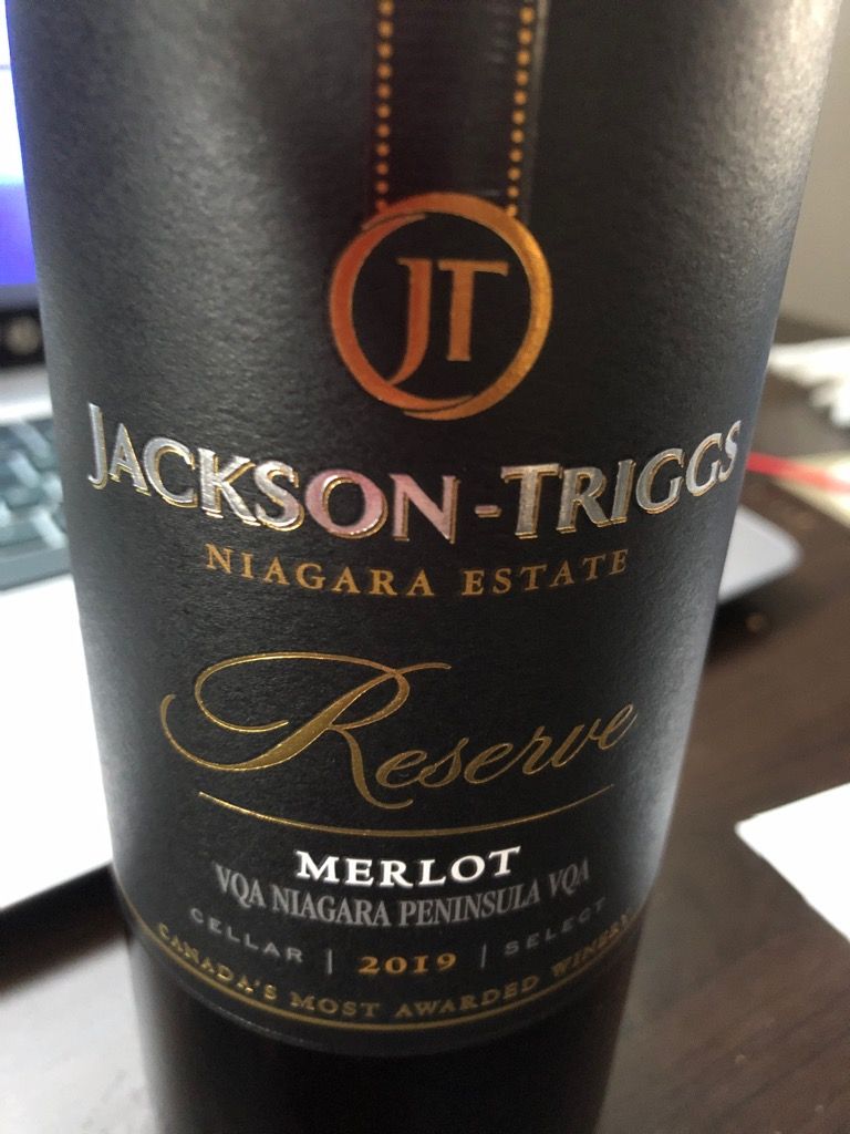 2015 Jackson-Triggs Merlot Black Reserve, Canada, Ontario, Niagara ...