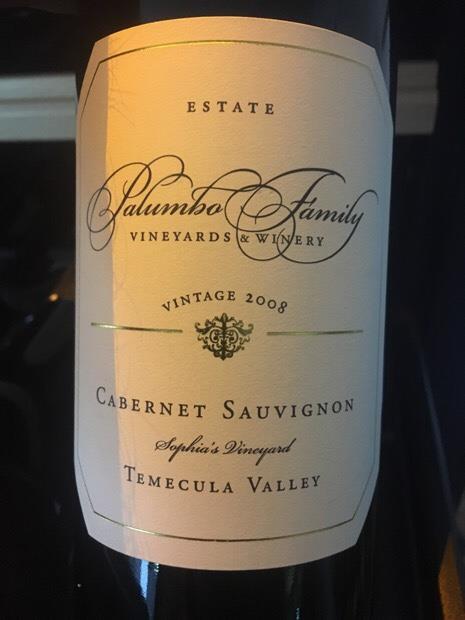 2010 Palumbo Family Cabernet Sauvignon Ultra Estate, USA, California ...
