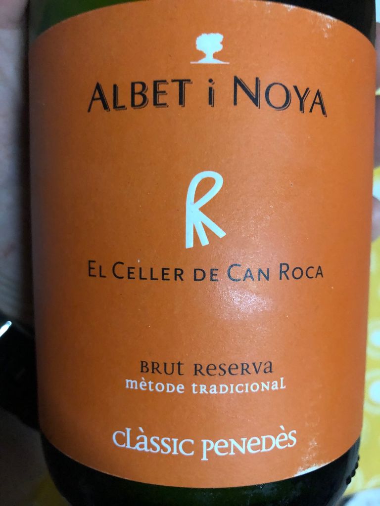 NV Albet i Noya Cava El Celler De Can Roca Brut Reserva, Spain, Cava ...