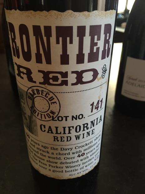 NV Fess Parker Frontier Red Lot 141 Barbecue Edition, USA, California ...