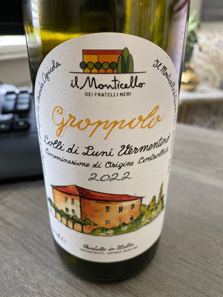 2022 Il Monticello Vermentino Colli di Luni Groppolo, Italy, Tuscany ...