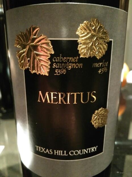 2012 Fall Creek Vineyards Meritus, USA, Texas, Texas Hill Country ...