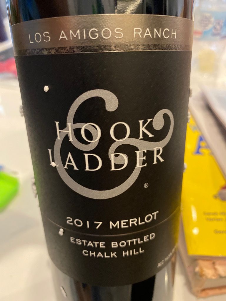 2017 Hook & Ladder Merlot Los Amigos Ranch, USA, California, Sonoma ...