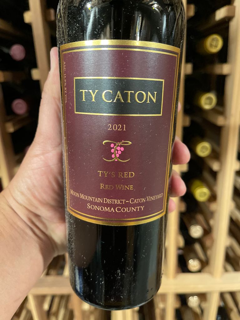 2021 Ty Caton Ty's Red Caton Vineyard, USA, California, Sonoma County ...