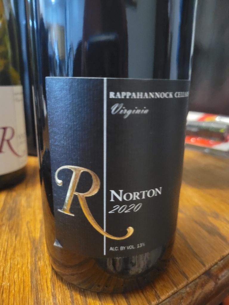 2020 Rappahannock Cellars Norton, USA, Virginia, Northern Virginia ...