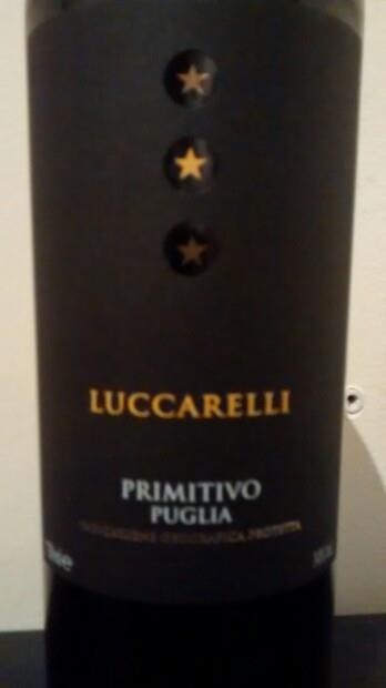 2013 Luccarelli Primitivo Puglia IGT, Italy, Puglia, Puglia IGT ...
