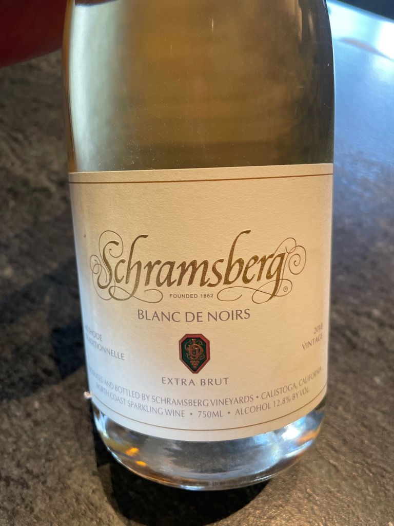 2018 Schramsberg Vineyards Blanc de Noirs Extra Brut, USA, California, North Coast - CellarTracker
