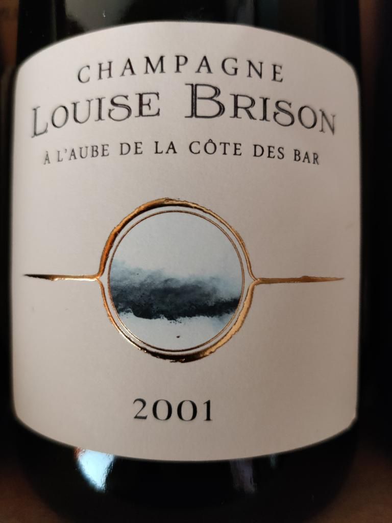 2001 Louise Brison Champagne À L'Aube de La Côte des Bar Brut Nature ...