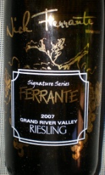 2008 Ferrante Riesling Grand River Valley, USA, Ohio, Grand River ...