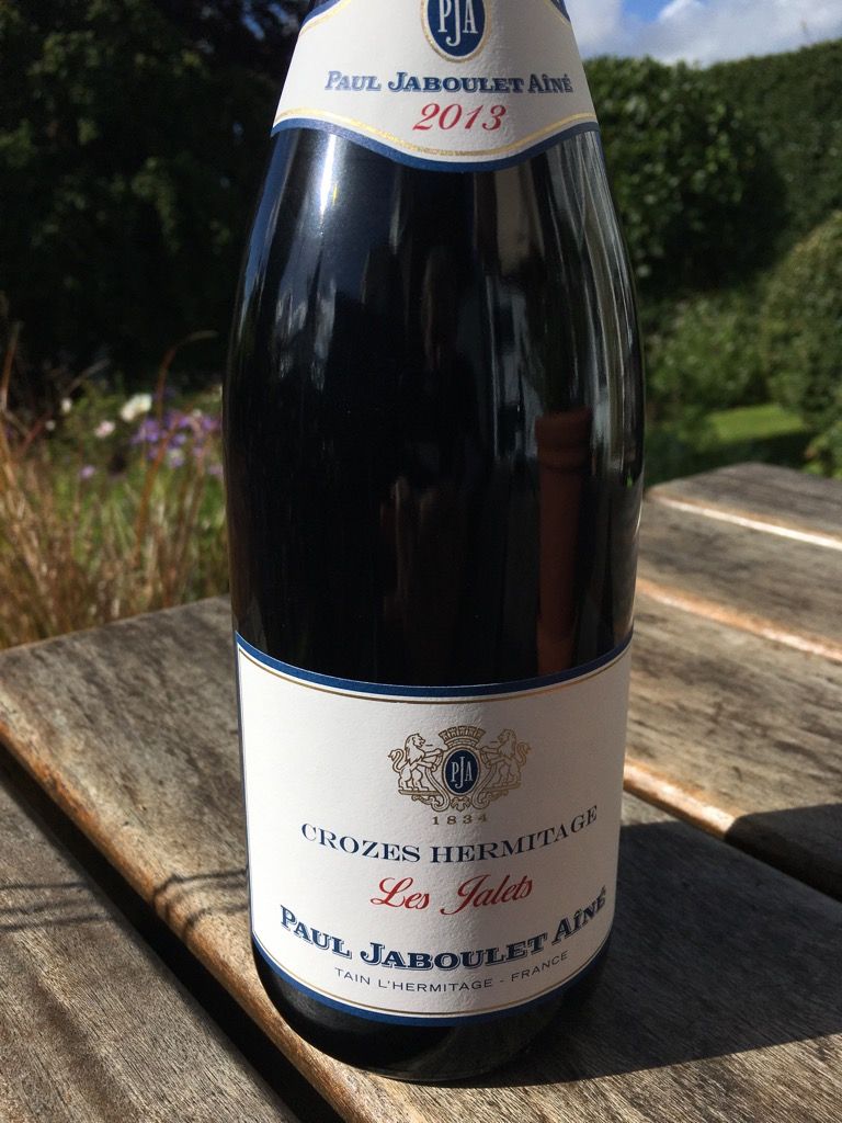 2013 Paul Jaboulet Aîné Crozes-Hermitage Les Jalets, France, Rhône, Northern Rhône, Crozes ...