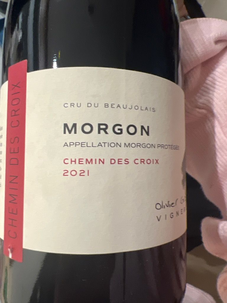 2022 Domaine Clos des Rocs Morgon Clos des Rocs Oliver Giroux, France ...