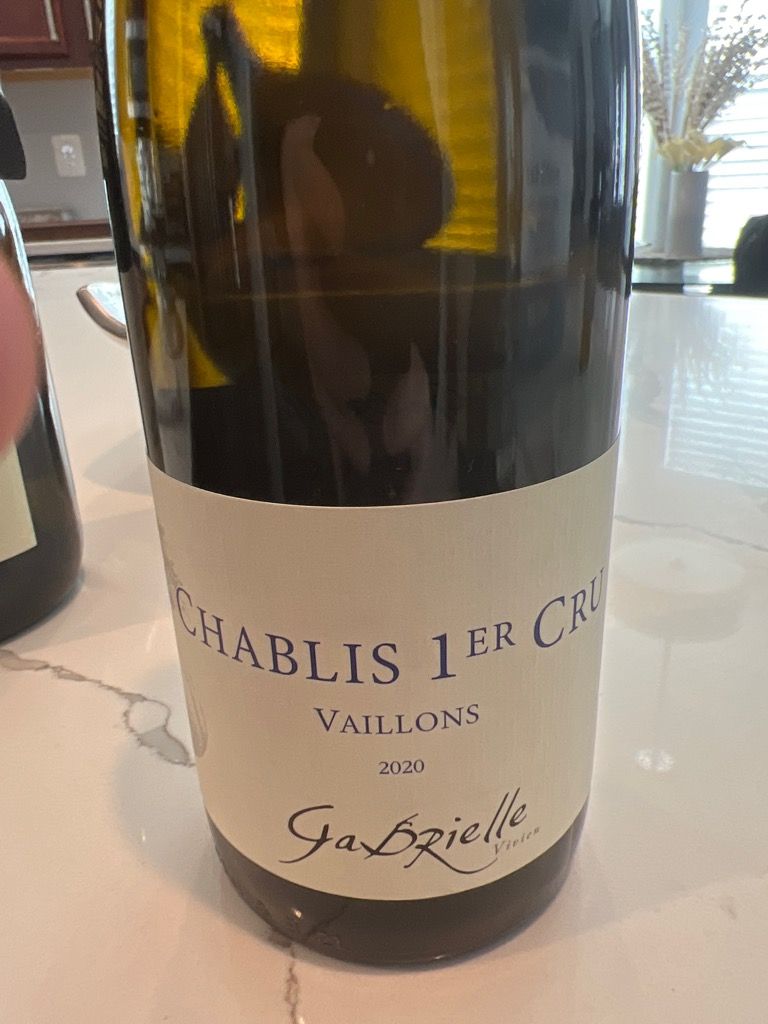 2021 Gabrielle Vivien Chablis, France, Burgundy, Chablis - CellarTracker