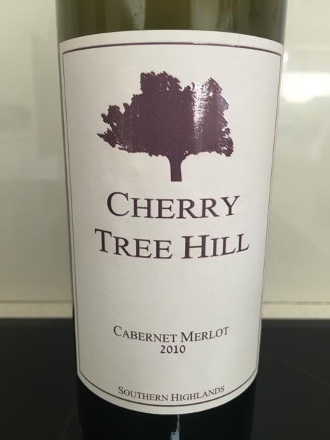 2010 Cherry Tree Hill Cabernet Merlot, Australia, New South Wales ...