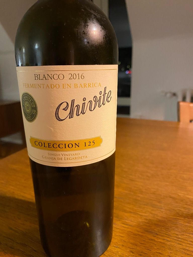 2018 Bodegas Julián Chivite Navarra Reserva Coleccion 125 Blanco, Spain ...