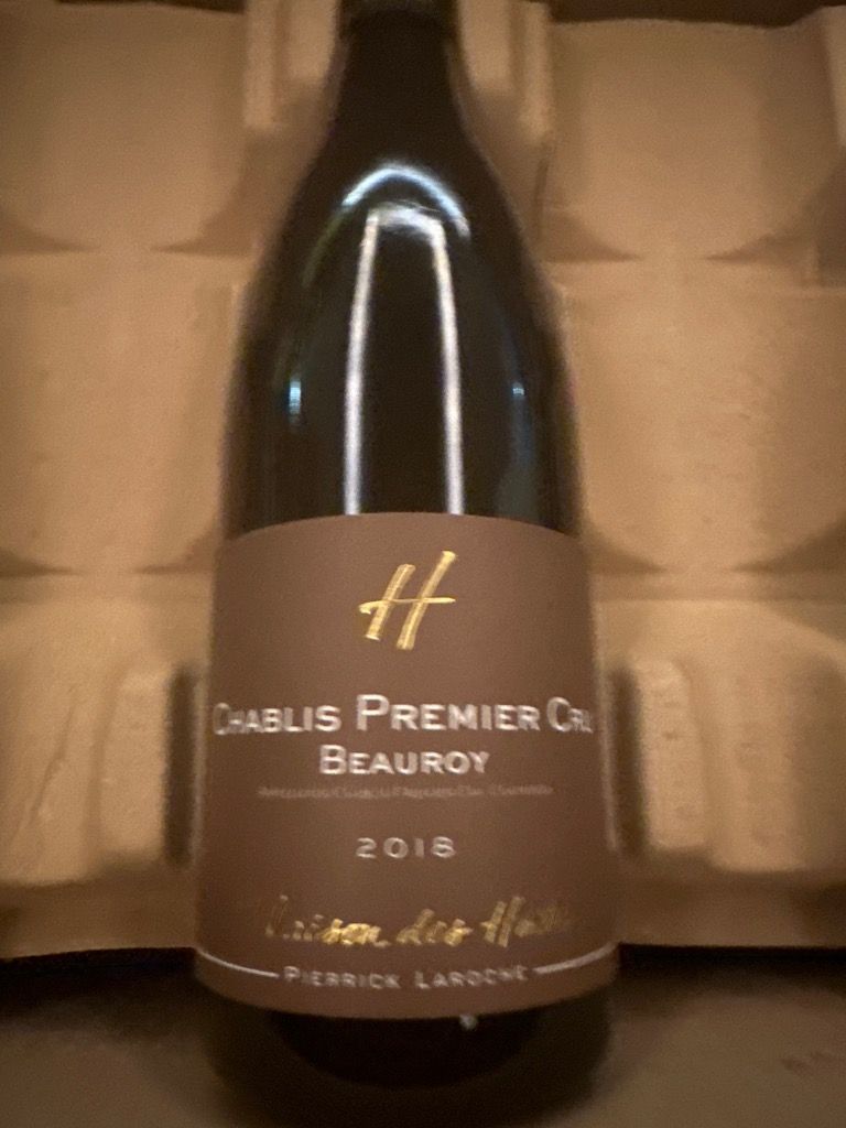 2024 Domaine des Hâtes Chablis 1er Cru Beauroy, France, Burgundy ...