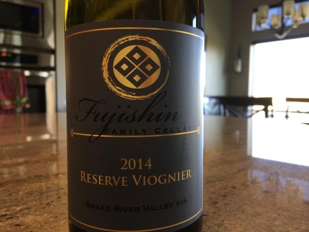 2018 Fujishin Family Cellars Viognier Reserve, USA, Idaho, Snake River ...