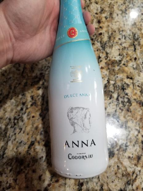 NV Codorníu Cava Dulce Anna, Spain, Cava - CellarTracker
