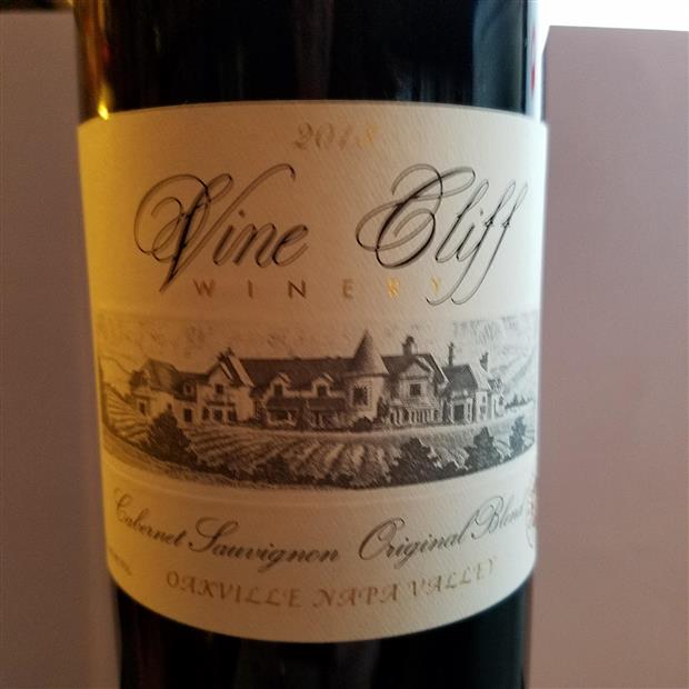 2013 Vine Cliff Winery Cabernet Sauvignon Original Blend Oakville, USA ...