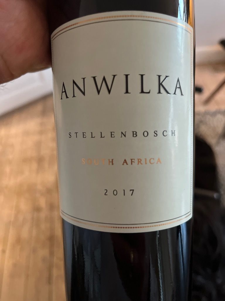 2016 Anwilka AmododA Stellenbosch, South Africa, Coastal Region ...