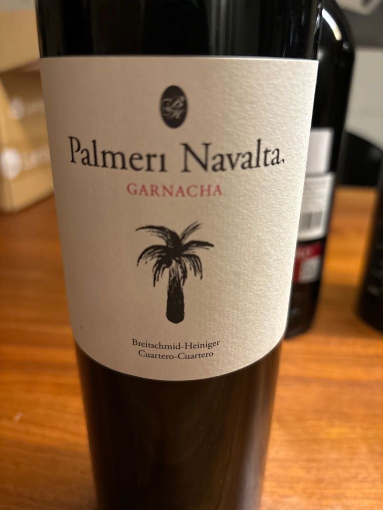 2015 Palmeri Sicilia Campo de Borja Palmeri Navalta, Spain, Aragón ...