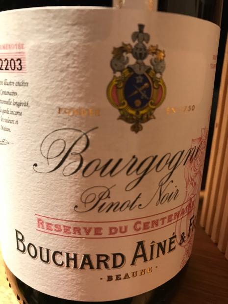 1998 Bouchard Aîné & Fils Pinot Noir Reserve du Conseiller, France, Vin ...
