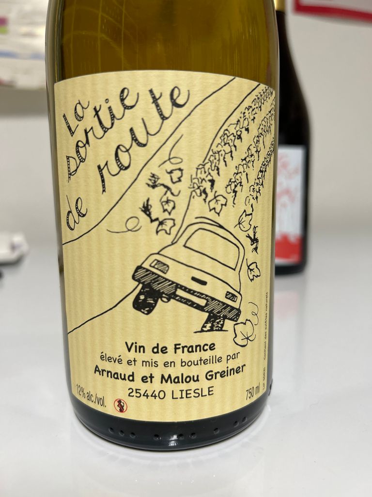 2018 Arnaud et Malou Grenier Vin de France La Sortie de Route, France ...