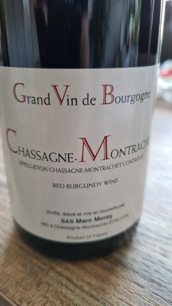 2020 Domaine Marc Morey & Fils Chassagne-Montrachet Rouge, France ...