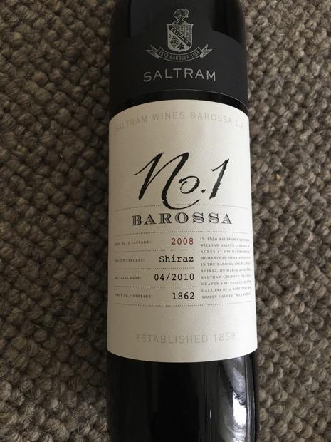 2008 Saltram Shiraz No.1, Australia, South Australia, Barossa ...