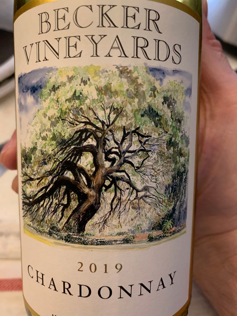 2019 Becker Vineyards Chardonnay, USA, Texas, Texas Hill Country ...