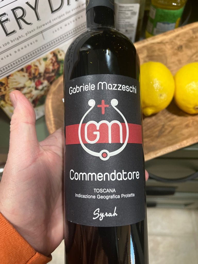 2020 Gabriele Mazzeschi Syrah Il Commendatore, Italy, Tuscany, Toscana ...