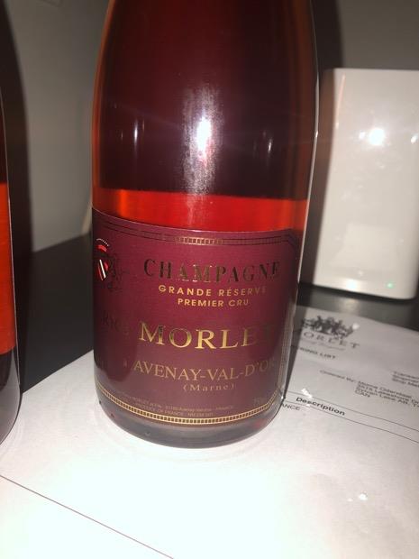 NV Pierre Morlet Champagne Premier Cru Rosé Brut, France, Champagne ...