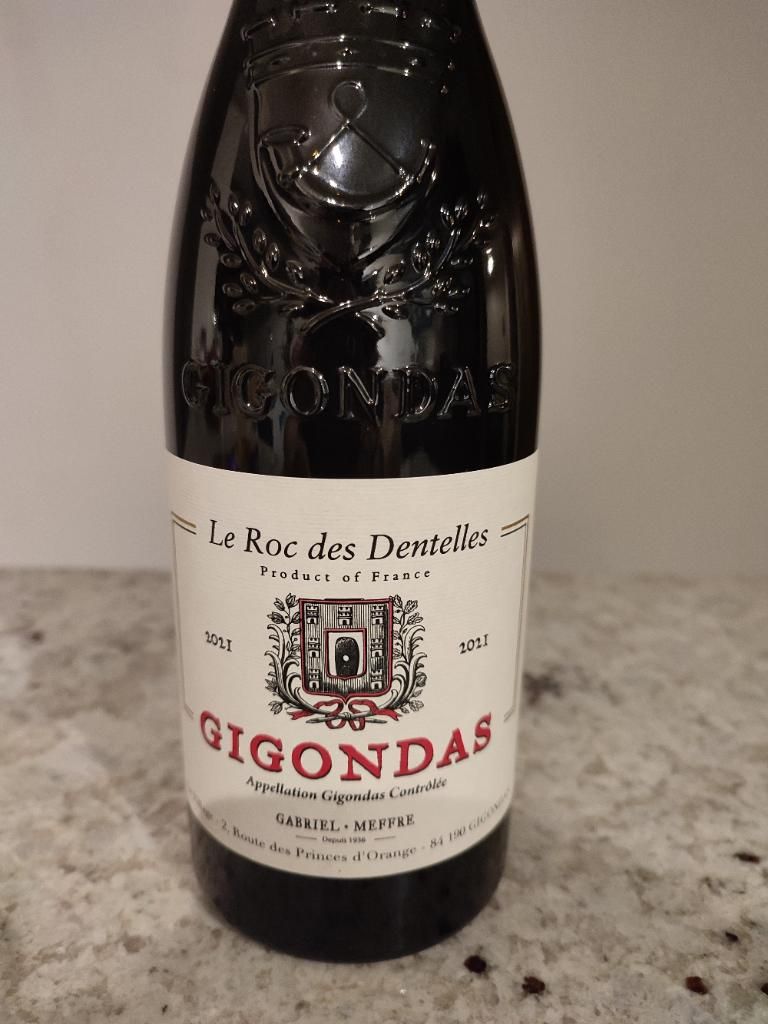 2021 Gabriel Meffre Gigondas Le Roc des Dentelles, France, Rhône ...