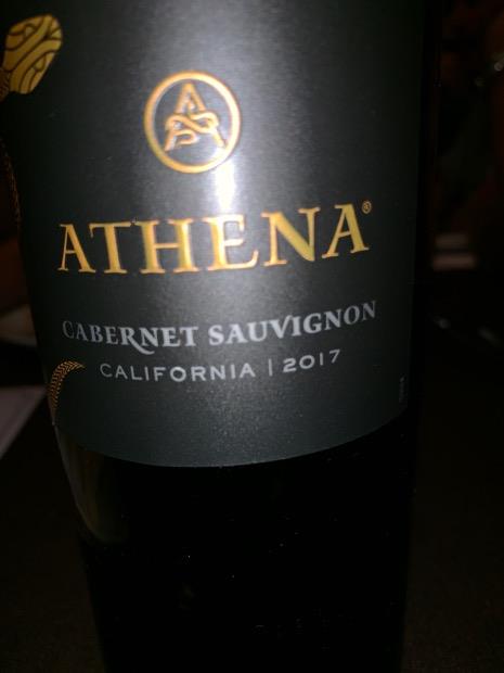 2017 Athena Wine Co. Cabernet Sauvignon Athena, USA, California ...