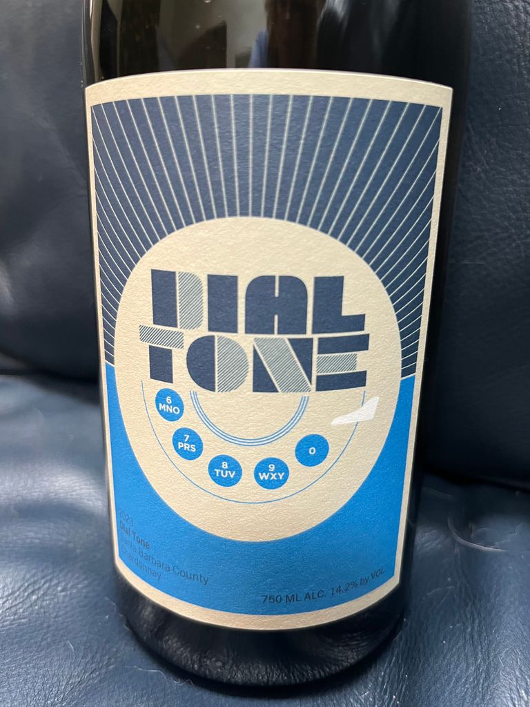 2023 Dial Tone Chardonnay, USA, California, Central Coast, Santa Barbara County - CellarTracker