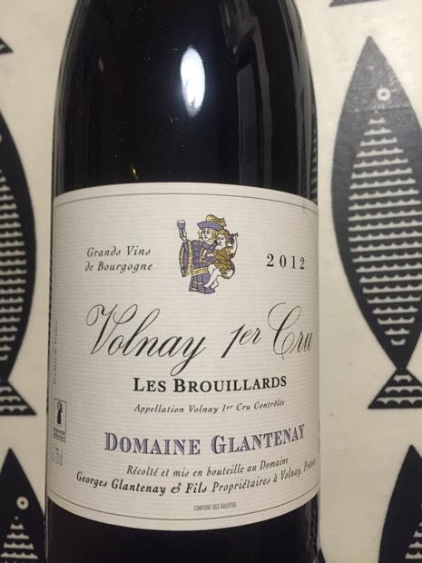 2012 Domaine Glantenay Volnay 1er Cru Les Brouillards, France, Burgundy, Côte de Beaune, Volnay ...