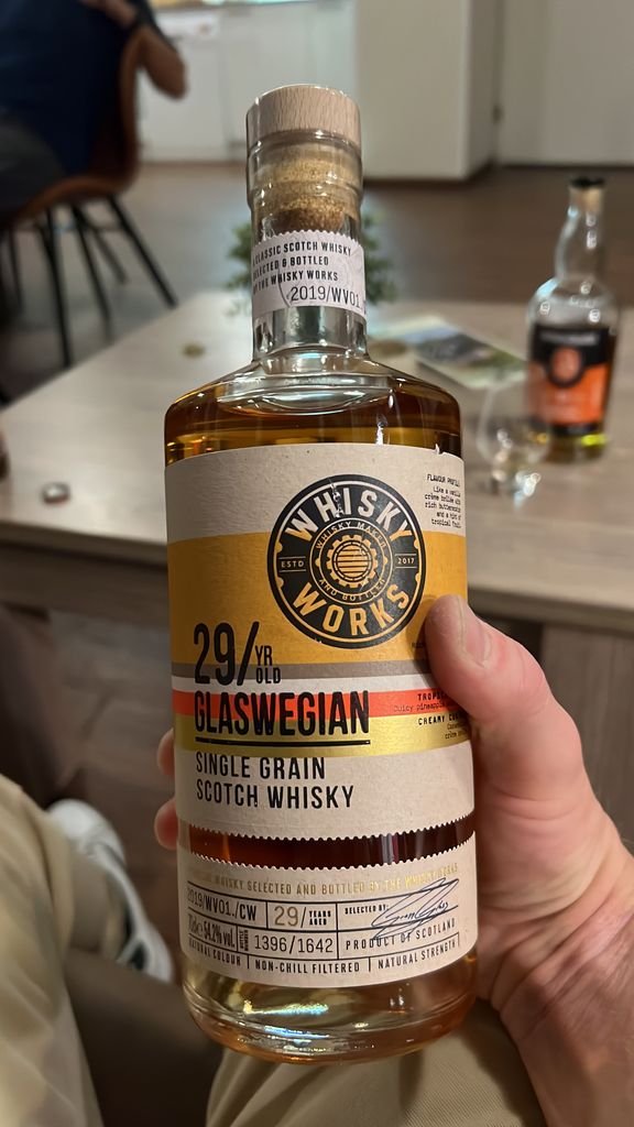 NV The Whisky Works 29 Year Old Glaswegian Single Grain Scotch Whisky ...