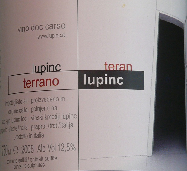 2008 Matej Lupinc Carso Terrano, Italy, Friuli-Venezia Giulia, Carso ...