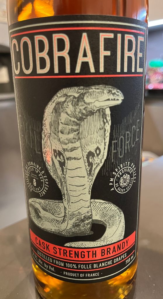 NV PM Spirits Project (Domaine D'Esperance) Armagnac Cobrafire Cask ...