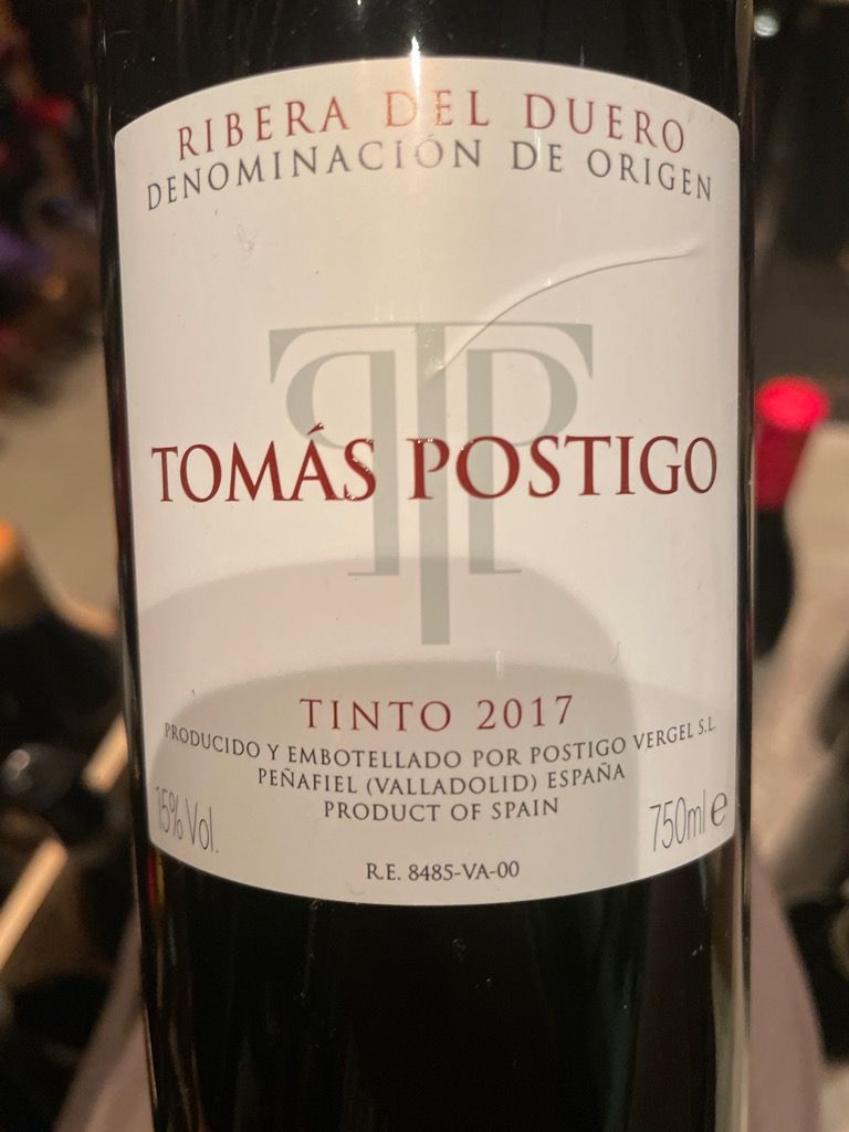 2017 Tomas Postigo Ribera del Duero, Spain, Castilla y León, Ribera del ...