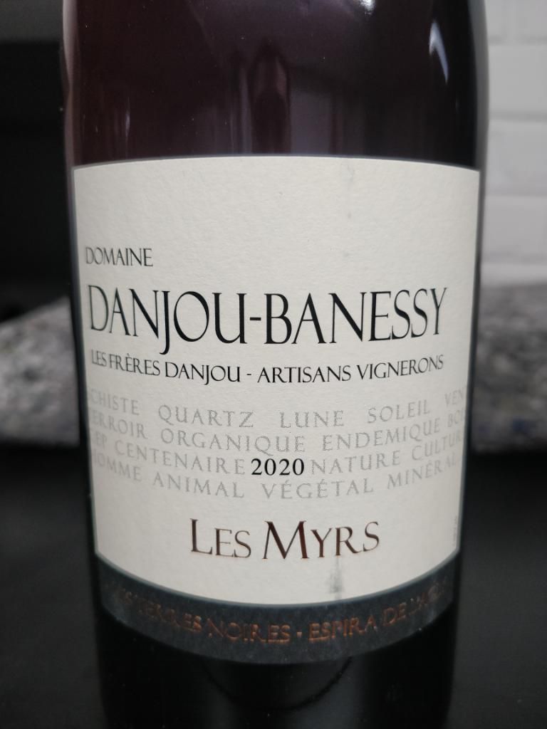 2020 Danjou-Banessy Côtes Catalanes Les Myrs, France, Languedoc ...