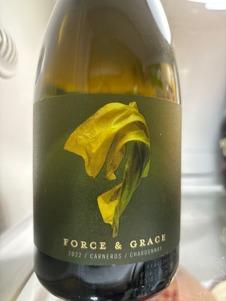 2022 Force & Grace Chardonnay, USA, California, Napa / Sonoma, Carneros ...
