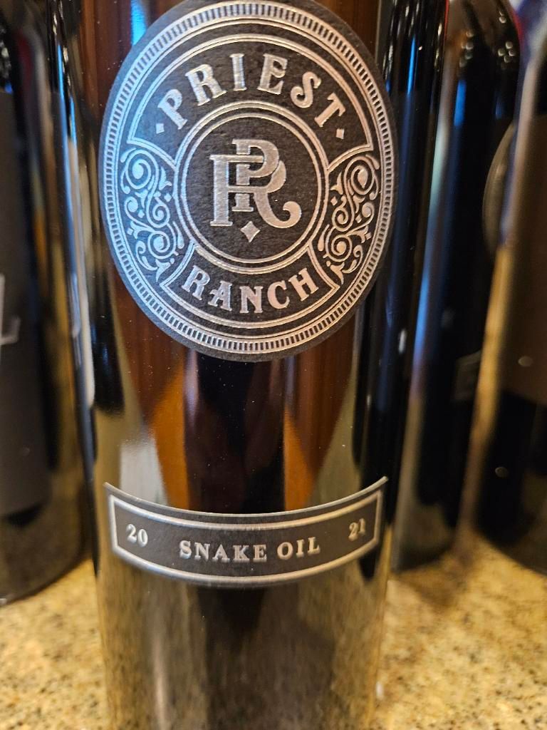 2021 Priest Ranch Cabernet Sauvignon Snake Oil, USA, California, Napa ...