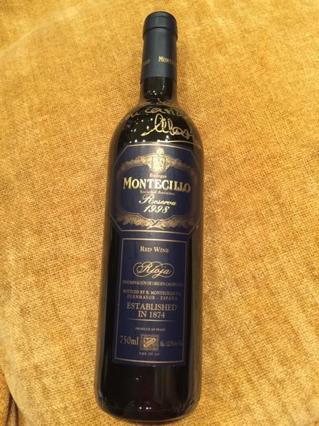 1998 Bodegas Montecillo Rioja Reserva, Spain, La Rioja, Rioja ...