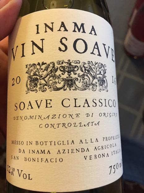 2016 Inama Soave Classico Vin Soave, Italy, Veneto, Soave Classico ...