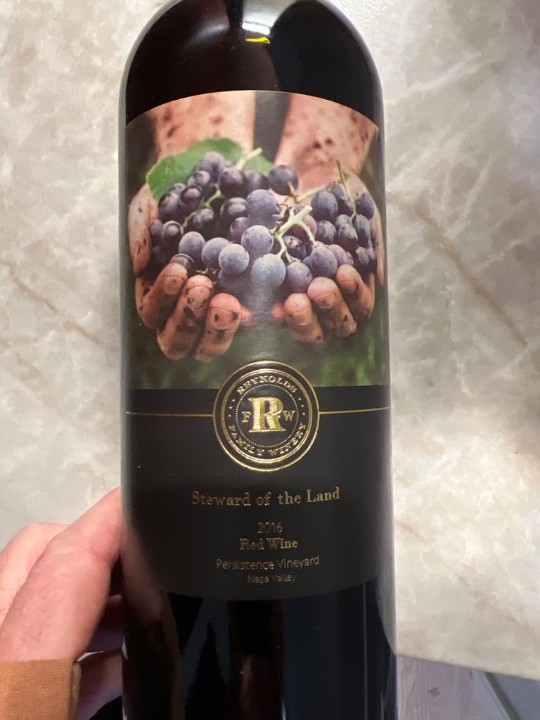 2012 Reynolds Family Winery Cabernet Sauvignon Steward of the Land ...