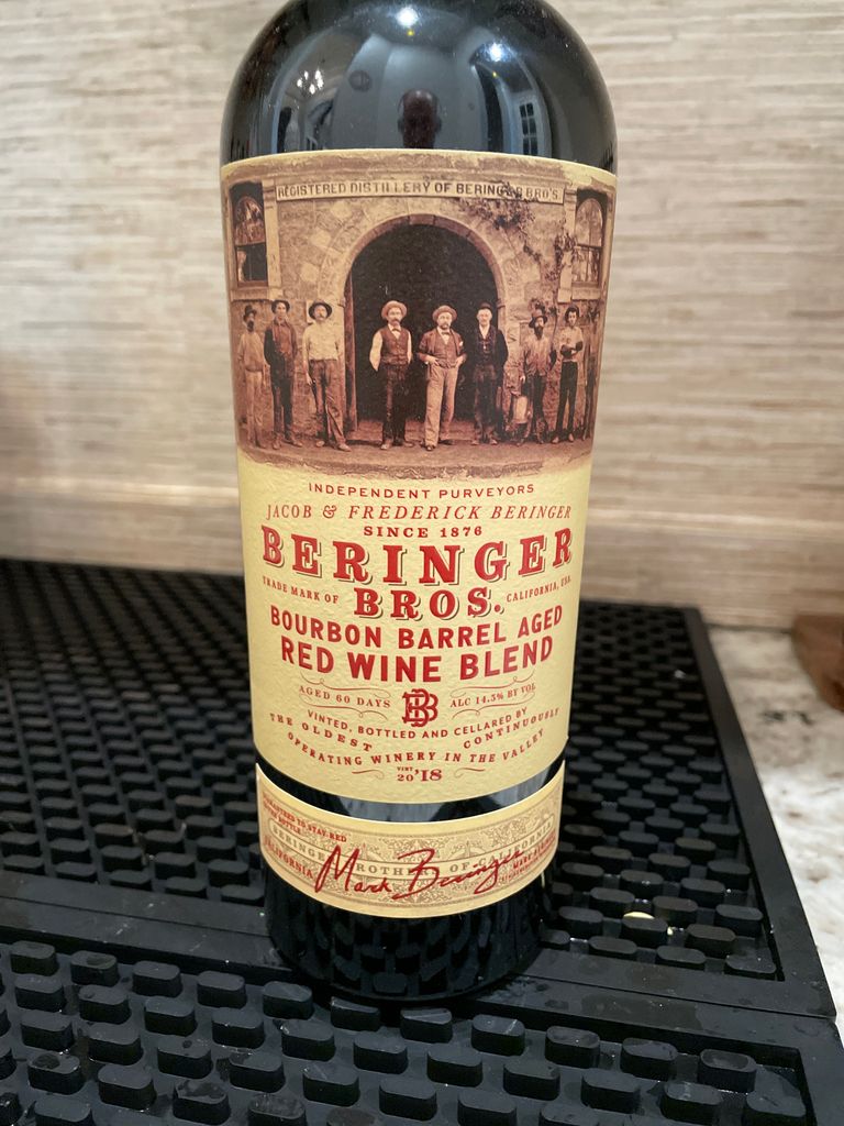 2018 Beringer Bros. Bourbon Barrel Aged Red Blend, USA, California ...